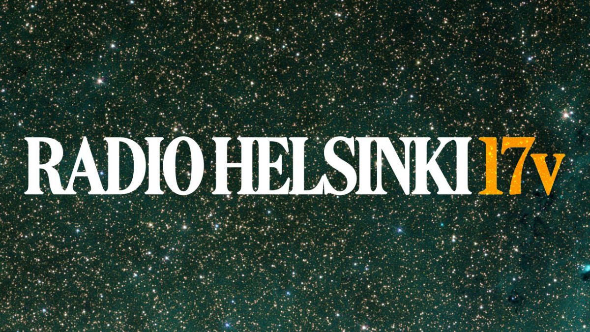 Radio Helsinki on ollut Radio Helsinki jo 17 vuotta!